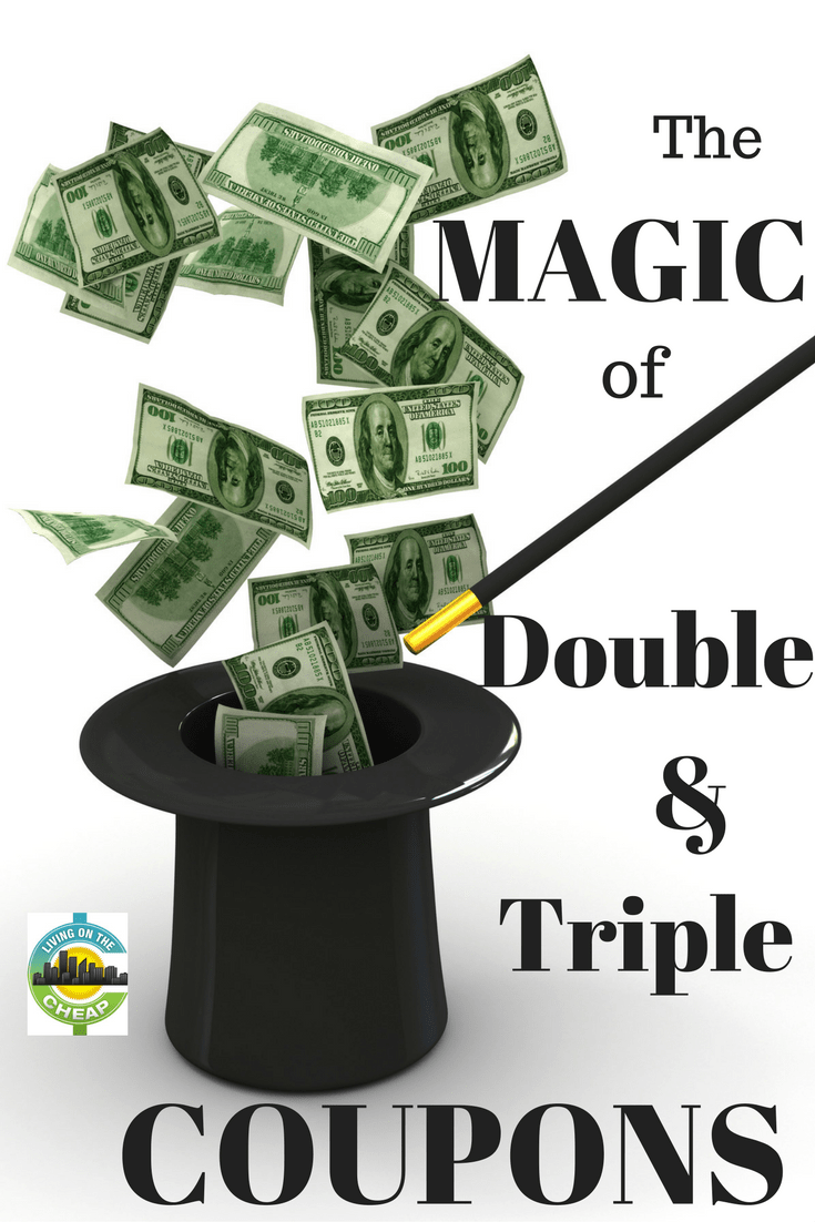 The Coupon Insider: Magic of double and triple coupons - Living On The ...