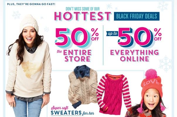 old-navy-black-friday-sale - Living On The Cheap