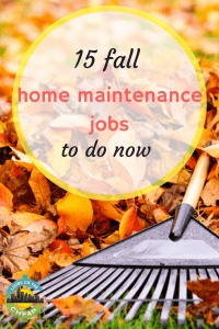 15 fall home maintenance jobs to do now - Living On The Cheap
