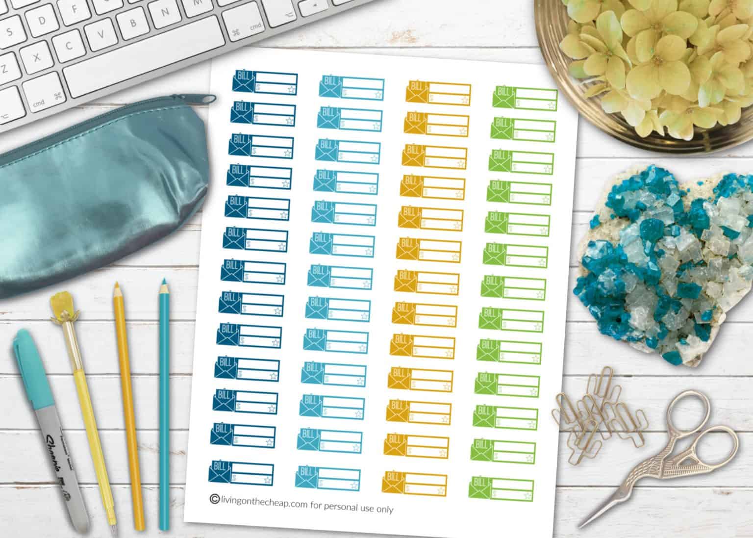 Free printable budget sheets to help you manage your money - Living On ...