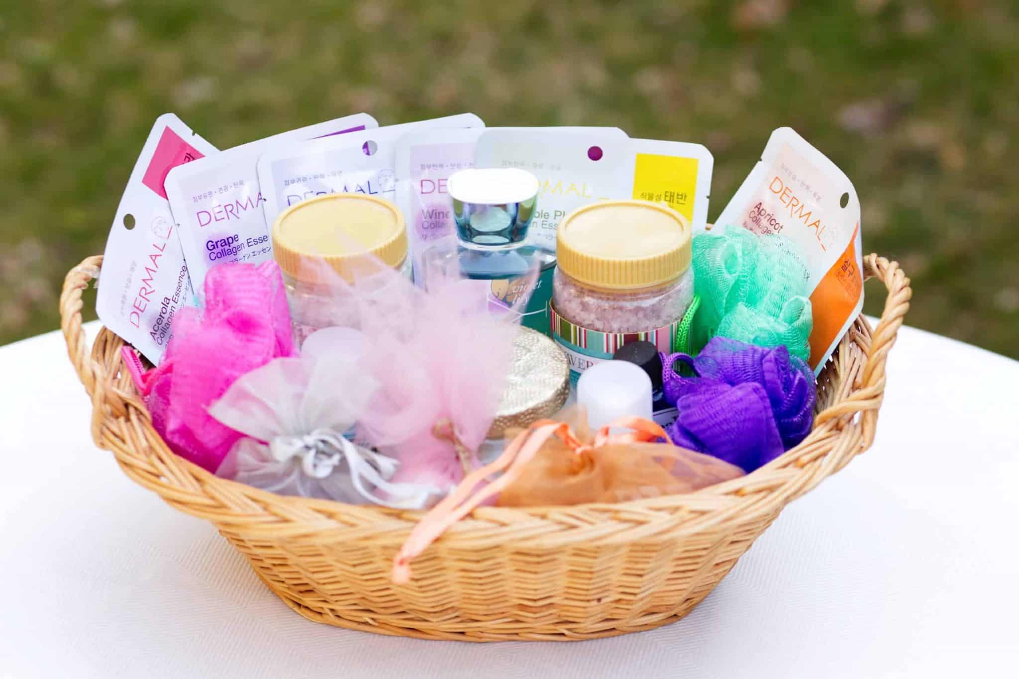 DIY spa day gift basket - Living On The Cheap