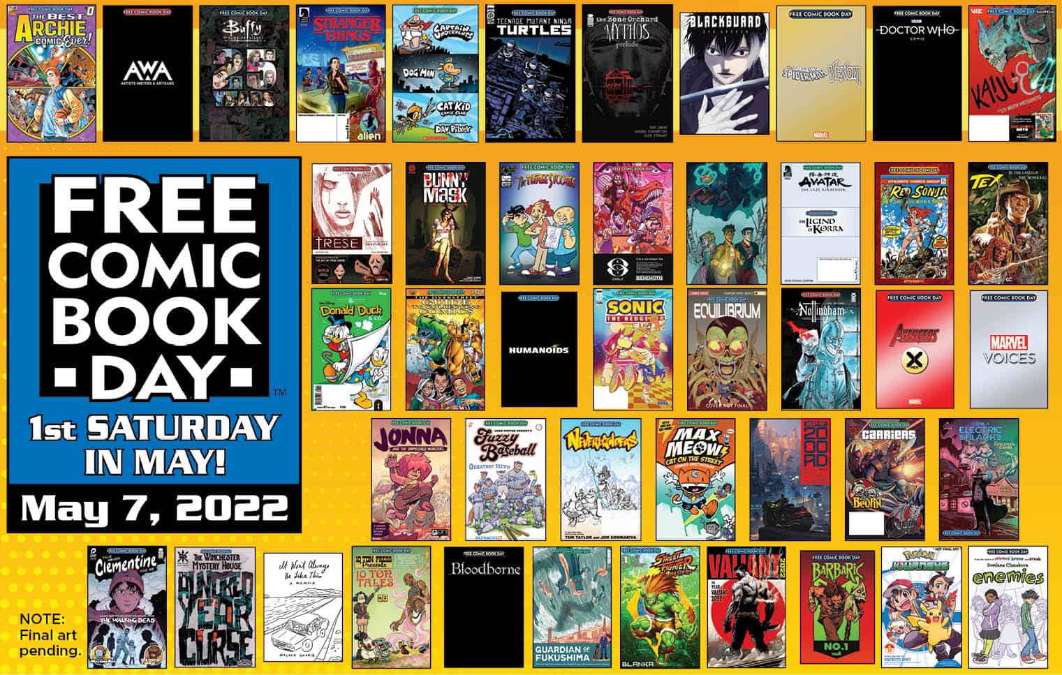 Swoop in for freebies and fun on Free Comic Book Day - Living On The Cheap
