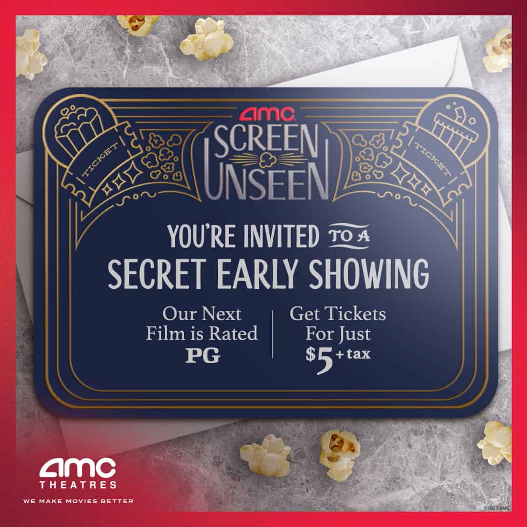AMC Theatres host Screen Unseen with 'unknown' movie on the big screen ...
