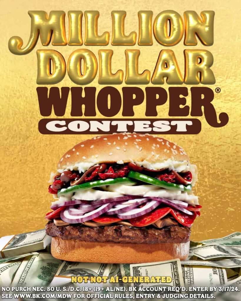 How to enjoy a free Whopper at Burger King - Living On The Cheap
