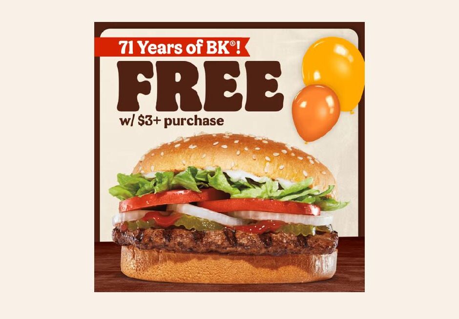 Burger King Whopper Special