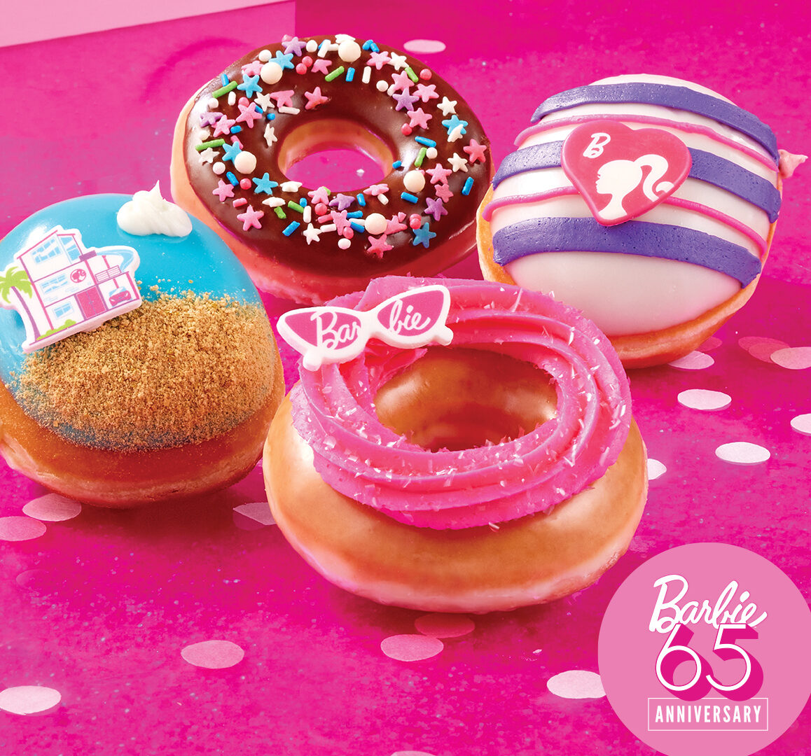 Krispy Kreme partners with Barbie to give away free doughnuts - Living ...