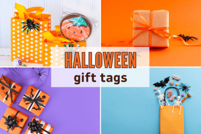 Free Halloween gift tag printables - Living On The Cheap