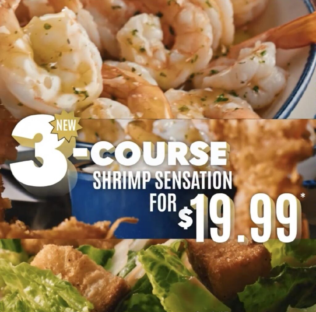 Enjoy new 3-Course Shrimp Sensation meal deal for $19.99 at Red Lobster ...