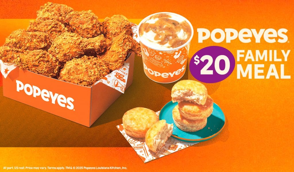 Popeyes' new $20 Family Meal brings value and easy prep to dining table ...