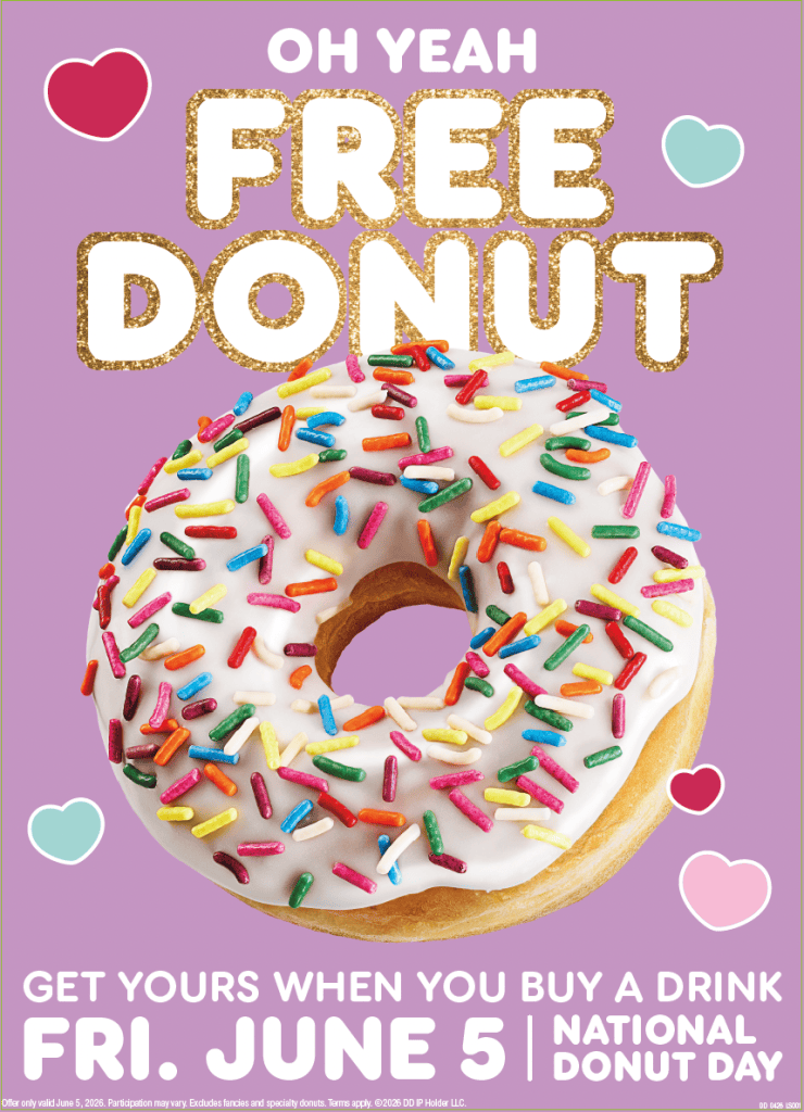 Dunkin' celebrates National Donut Day with free tote bags & donuts ...
