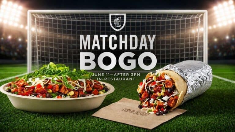 Soccer fans score buy-one-get-one free burrito at Chipotle - Living On ...